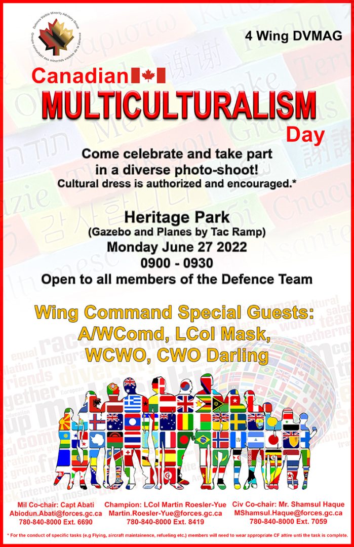 Canadian Multiculturalism Day - The Courier News