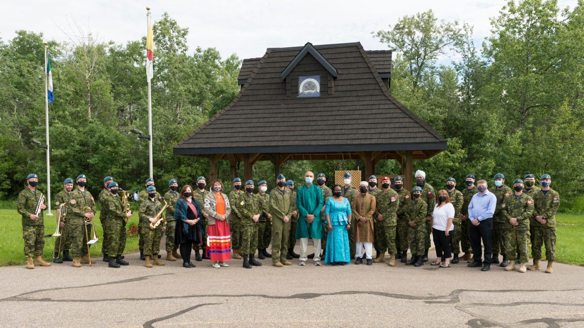 4 Wing celebrates Multicultural Day with photo - The Courier News