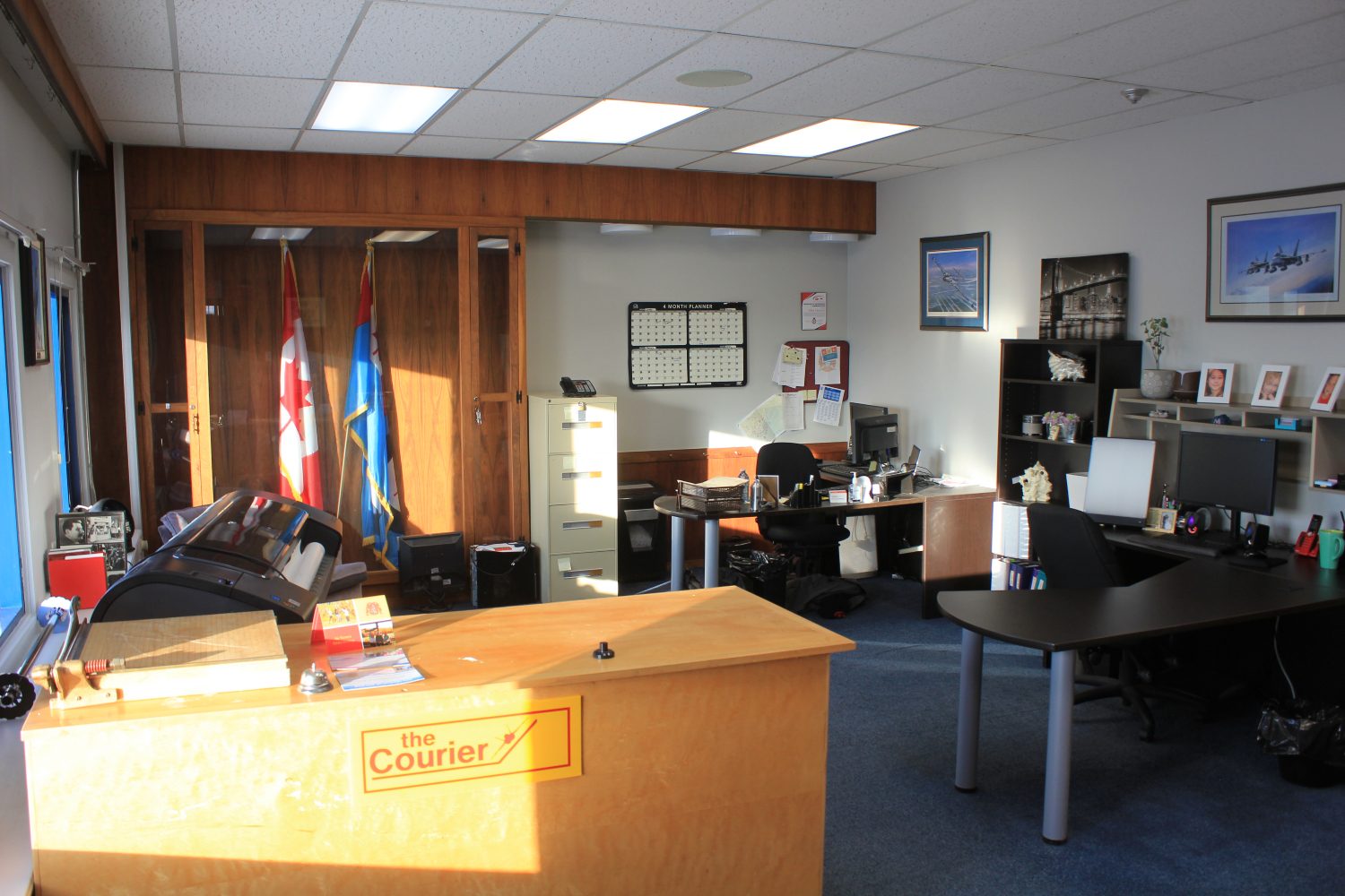 The Courier News finds new home inside the Officers' Mess - The Courier ...