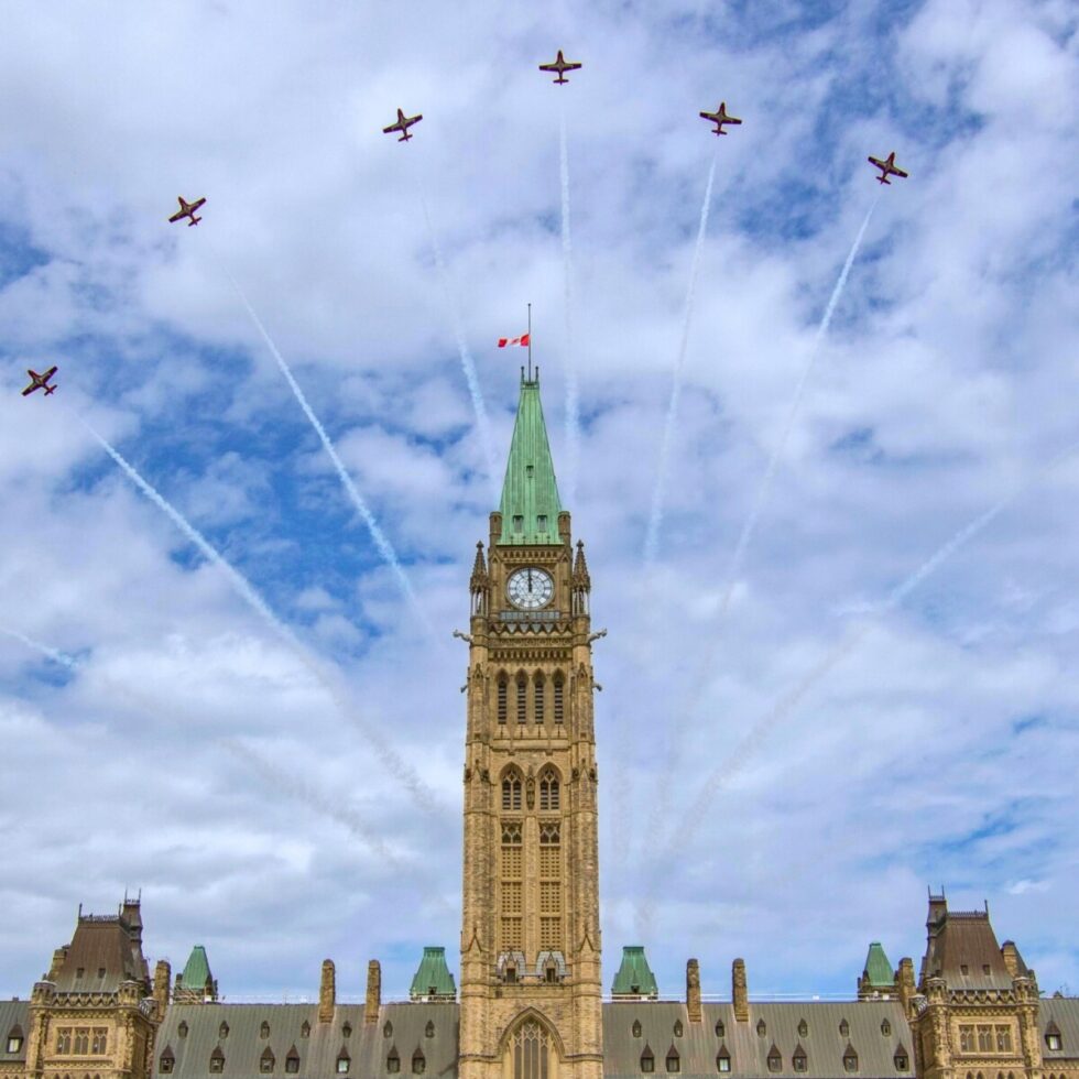Royal Canadian Air Force Celebrates its Centennial during Canada Day ...