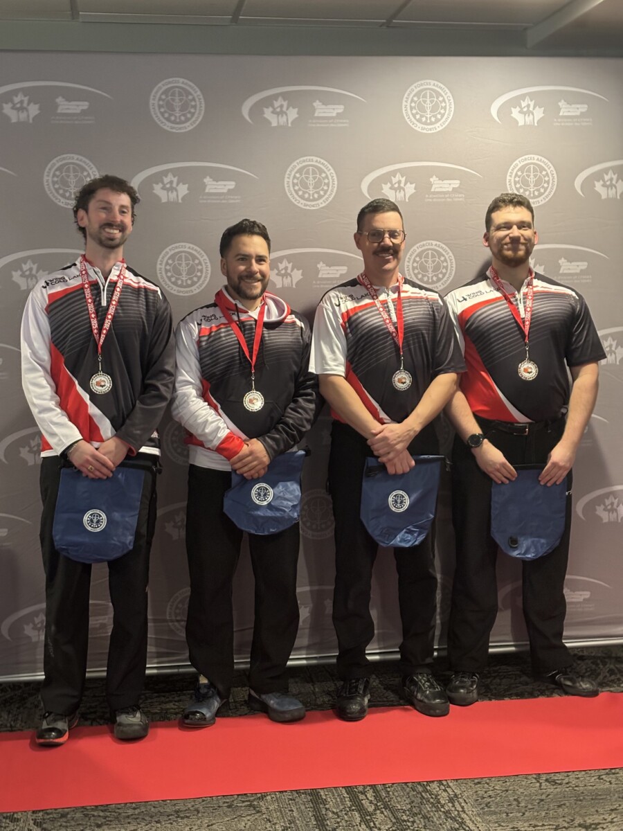 CFB Cold Lake Curling Team Earns Silver at 2025 CAF Canada West ...