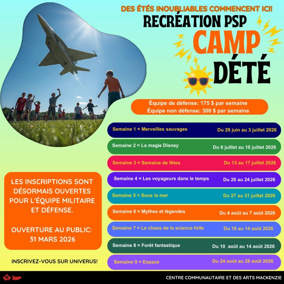 Ouverture des inscriptions pour les camps d’été PSP 2026 à la BFC Cold ...